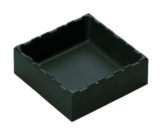●汎用性のあるタイプです。●パーツ、部品の収納、保管に適しています。●ボックスの突起により積み重ね可能です。●組み合わせは自由自在です。●キャビネット内、事務机内の整理整頓に。●色：黒●外形寸法（mm）間口：144●外形寸法（mm）奥行：1...