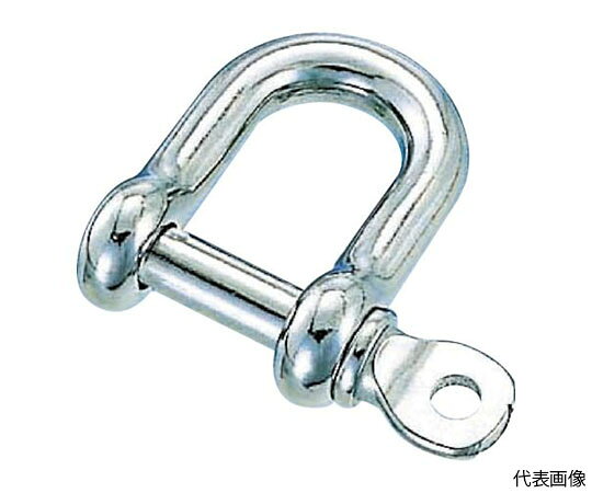 ●ねじ込みタイプのスタンダードなシャックルです。●連結金具として使用します。●使用荷重（kN）：24.5●ねじ径：M30●B（mm）：56●L（mm）：112●D1（mm）：28●D2（mm）：28●d（mm）：60●材質／仕上：ステンレス...