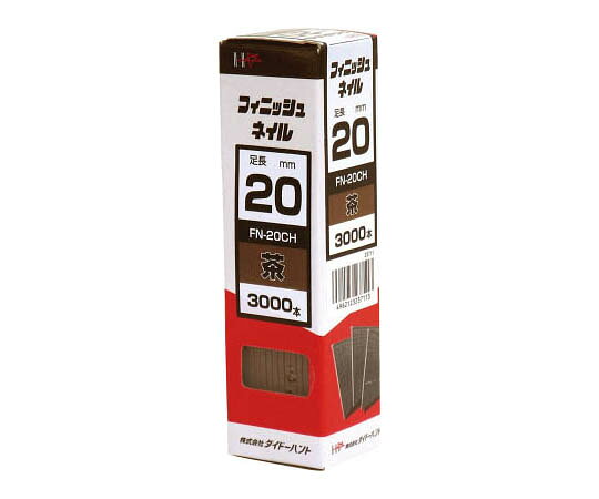 ●頭径の小さい仕上釘です。●家具・木工のボード張り、家具の組み立て、各種内装仕上打ち。●入数：1箱●線径1.05mm●頭径1.9mm●針長さ5mm間隔●9色展開●材質/仕上：鉄、電気亜鉛メッキ●コード番号：821-8329