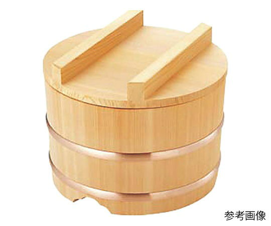 ●サワラ製のせびつ●外径×深さ：φ210×180mm●材質：サワラ●コード番号：04-0437-0402