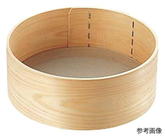 ●丈夫な18-8ステンレス製。24メッシュ●外径×深さ：φ210×75mm●材質：枠：桧 網：18-8ステンレス●コード番号：04-0332-0501