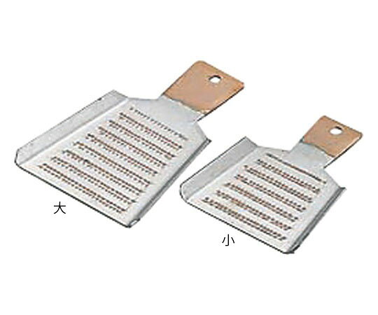 ●燕三条製銅製錫メッキのおろし金●外寸幅×全長：60×100mm●材質：銅製スズメッキ●コード番号：04-0345-1101