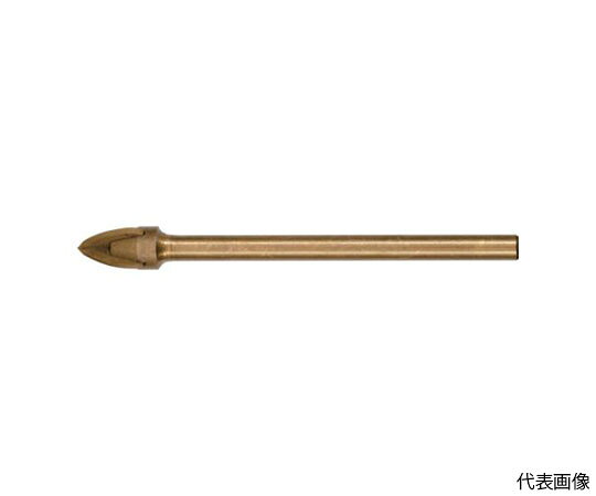 ●ガラス・大理石などの難削材への繊細な穴あけに適しています。●4枚刃、シンニング加工で被削材への喰い付きが良く、決めた位置での加工がスムーズです。●被削材：ガラス、タイル、大理石、コンクリートなど。●刃径（mm）：10●全長（mm）：90●...