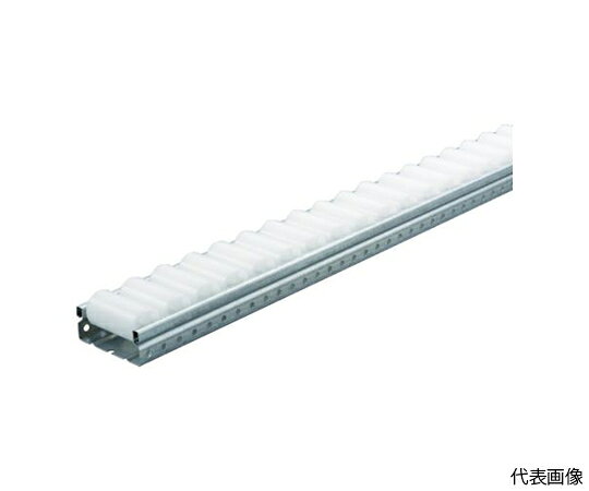 ●樹脂製のホイールを使用しています。●樹脂製ホイールにより静かで、ワークを傷付けません。●シューターラックや台車、ラインパレットの取り付けに。●ホイール径（mm）：36●ホイール幅（mm）：67●ピッチ（mm）：40●機長（mm）：2400...