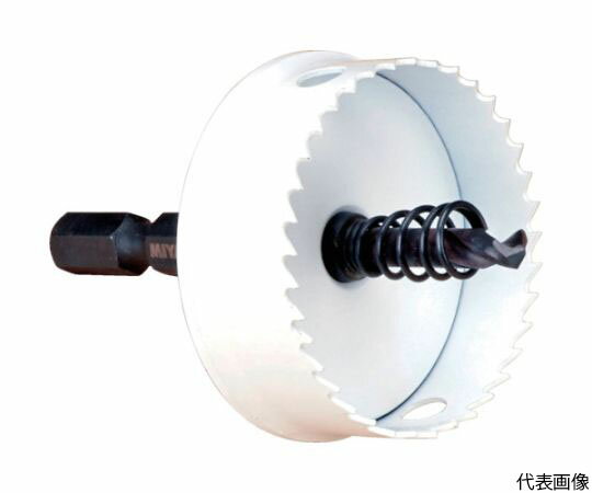 ●極薄バイメタル刃（刃厚0.6mm）を使用しています。●切削抵抗を抑え、充電ドリル、インパクトドリルでの穴あけに適しています。●鋼板（厚み1.6mm以下）、ステンレス（厚み0.6mm以下）、塩ビ、プラスチックなどの穴あけに。●刃径（mm）：...
