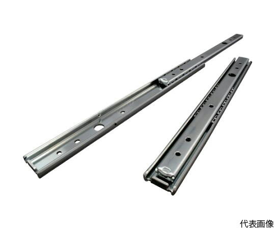 ●ドロワーメンバーを3/4引き出せるスライドレールです。●全長が最短の200mmから最長の550mmまであります。●ボールベアリングを採用した精密スライドレールです。●全開時、引き抜くことのできないストップタイプです。●住宅設備、工場設備、...