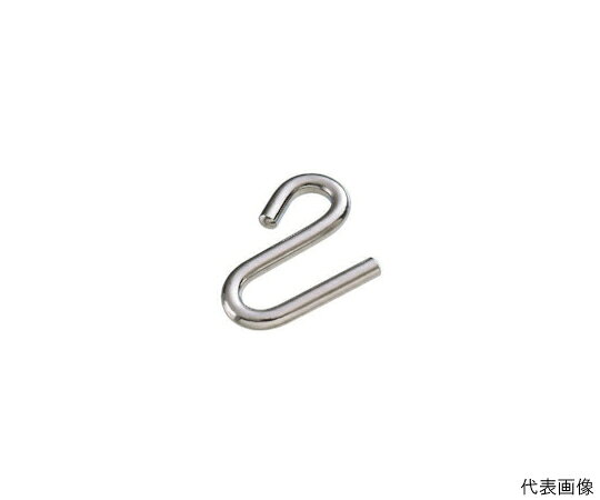 ●フックの片側が深く口を開いた設計になっています。●荷役ロープなどの端末金具として。●D（mm）：5●L1（mm）：50●L2（mm）：40●S（mm）：5●W1（mm）：8.5●W2（mm）：10●使用荷重（kN）：0.20●R（mm）：...
