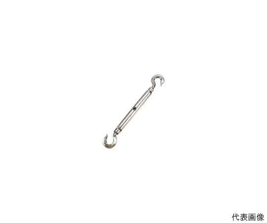 ●枠を回転させると、ゆるめたり、締めたりすることができます。●枠式とは違い、パイプタイプでネジ部分が露出していないので、より装飾的です。●ワイヤロープの張り具合の調節に。●L（mm）：80●A（mm）：33●W（mm）：11●B（mm）：6...