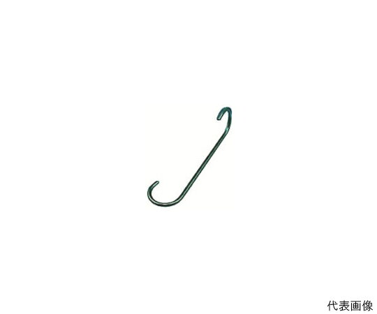 ●軽量でカラフルです。●一般商品の収納の吊り金具として。●色：グリーン●使用荷重（kN）：0.15●D（mm）：6●L1（mm）：300●L2（mm）：288●S（mm）：40●W（mm）：54●R（mm）：21●表面処理：アルマイト仕上げ...