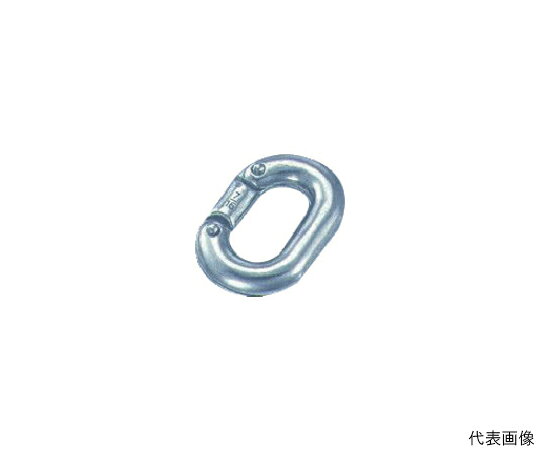 ●両面四カ所の突起部分をハンマー等でしっかりたたくタイプです。●チェーン・ワイヤー・ロープ等の連結金具として、また端末の金具のジョイントに。●D（mm）：5●W（mm）：8.5●使用荷重（kN）：0.78●使用荷重（kN）：0.78●L（m...