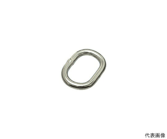 ●同じ線径の丸リングと比較して使用荷重が約2倍程度UPします。●接続部は溶接していますので、丈夫です。●チェーン・ロープなどの連結金具・吊り金具として。●D（mm）：22●使用荷重（kN）：19.60●W（mm）：66●W（mm）：66●P...