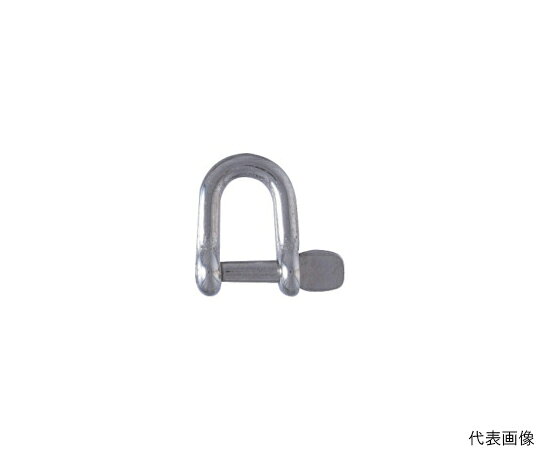 ●ねじ込みタイプのスタンダードなシャックルです。●連結金具として使用します。●L（mm）：8●B（mm）：4●d（mm）：4●ねじ径：M2●使用荷重（kN）：0.10●D1（mm）：2●D2（mm）：2●材質/仕上：●▼材質：ステンレス（S...