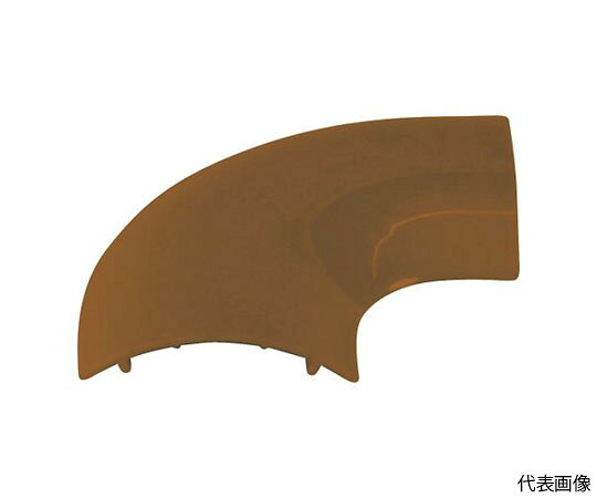 ●床用モールのカーブ型連結パーツです。●はめやすく取り付けが簡単です。●床面の配線保護に。●色：ブラウン●幅（mm）：60●長さ（mm）：94.6●厚さ（mm）：13●適合ケーブル：VVF1.6×2C×2条●材質／仕上：ABS樹脂●原産国：...