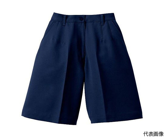 ●動きやすさとシルエットの美しさを兼ね備えたのびのび快適ストレッチキュロットです。●色：ネイビー●サイズ：LL●帯電防止●ストレッチ●撥水●材質/仕上：素材：ストレッチギャバ ポリエステル100%●ボタン：糸付ボタン●ファスナー：エフロンR...