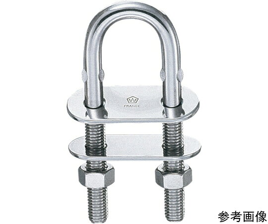 ●丁寧に鍛造されたステンレス（SUS316L）製で非常に頑丈で安全に使用できます。●船舶艤装用として。●ロープ、チェーン、ワイヤーなどのと締結金具として。●使用荷重（kN）：12.56●ねじ径：M6●全長（mm）：70●D（mm）：6●L1...