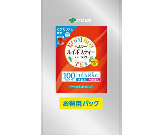 ●ルイボスティーティーバッグのたっぷり使える大容量品。保存に便利なチャック付。乳児用規格適用食品。●カフェイン：なし●ティーバッグ内容量：2g●ティーバッグ形状：ざぶとんバッグ●抽出方法：お湯出し：熱湯で約1分、水出し：冷水で約2時間、煮出...