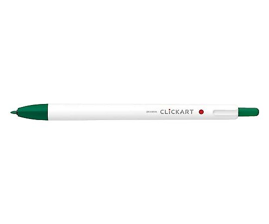 ●片手で使えるノック式のサインペン「クリッカート」。●キャップの閉め忘れや紛失の心配がありません。●空気中の水分を吸収するペン先が乾かないインクを採用しています。●裏移りをせず、他の色と重ねてもにじみません。●インク種類：水性染料●仕様：ノ...
