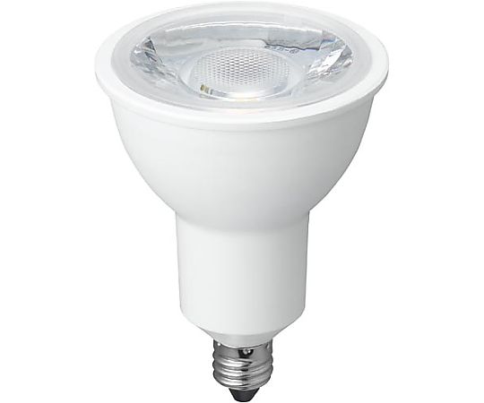 ●スポットライトに適したLEDハロゲンライト。●明るさ（ビーム光束）：50W相当（600lm）●明るさ（全光束）：600lm●種別：中角●口金：E11●配光角：中角25度●光色：電球色●寸法：50×66mm●特定器具への対応：密閉型器具×断...