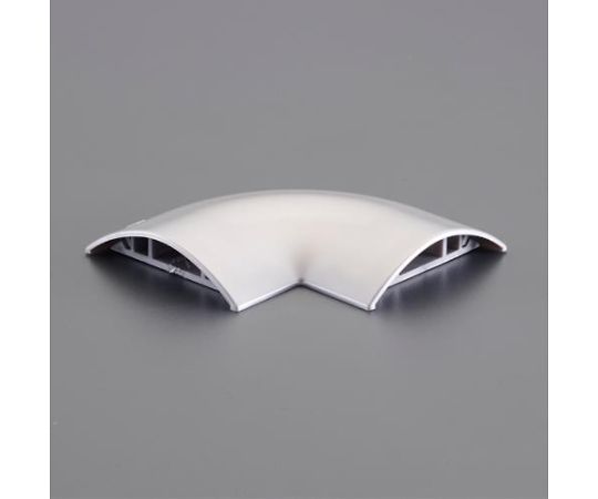 ●ワゴンモールの蓋の上からかぶせるだけで取付できます。●材質：PVC●カラー：シルバー●適合モール：EA947HM-304●サイズ：B／75、H／15.2、L／102.5、l／9、R／39mm