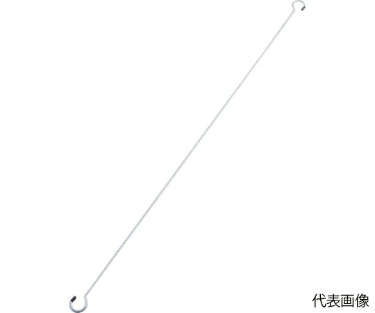 ●ロングサイズなので、手の届かないところにも掛けられます。●ネットを下げたり、物を引っ掛けるのに使用してください。●使用荷重（kN）：0.07●D（mm）：4●L（mm）：600●L2（mm）：592●S（mm）：12●W（mm）：21●材...