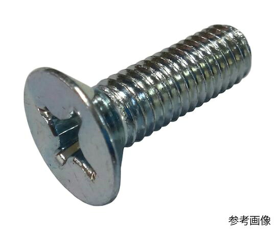 ●部材にザグり加工を施すことで締結後は部材とフラットになるため頭部が出っ張りません。●十字ドライバーで締め付け、小さい部品の締結に使用。●寸法(mm)d：3●寸法(mm)L：30●スチール●表面処理:ユニクロ●質量：273g●原産国：日本●...