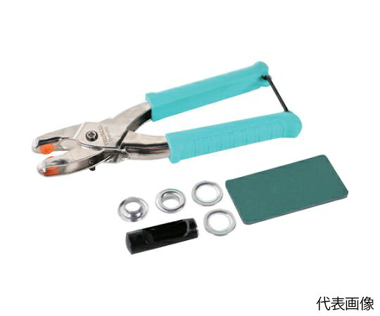 ●両面ハトメ取付け作業に必要な工具が一式揃ったセットです。●セットは4mm,5mm,7mm,8mm,10mm,12mmの6サイズ展開です。必要なハトメコマのサイズで選んで下さい。●コマは付属のハトメサイズに適合するサイズの物がついています。...