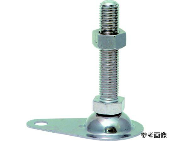 ●床面に固定するためのアンカー穴が付いたアジャストボルトです。●工作機械、自動販売機、コンベヤ、コンピューターラック、作業台、制御盤、理化学機械、OA機器、各種什器などに。●ねじ寸法：M12●許容荷重(kgf)：3300●全高(mm)：12...