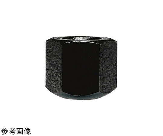 ●球面六角ナットです。●Aねじ径：M20●B（mm）：30●C（mm）：30●R（mm）：27●質量（g）：109●材質：S45C●熱処理：焼入23〜31HRC●仕上：黒染