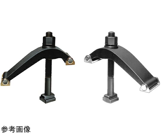 ●クランプの高さは自在に調整できます。安定したクランプ作業ができます。●クランプ面の両端にスイベルパッドが付属され、機械のベッド・加工物の損傷を防ぎます。●A（mm）：75●B（mm）：17●C（mm）：114●D（mm）：36.5●E（m...