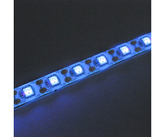 ●ブラックライトの不思議な光で発光するテープLED●5V/2A以上のUSB電源で使用し、ブラックライト（目で見える長波長の紫外線）を発光するテープLEDライトです。長さは1mですが、必要な長さにカットできます。●蛍光ペンやビタミンB2を含む...