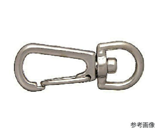 ●アイの部分が回転するため、チェインなどがからみません。●チェインやワイヤーロープの先端金具、連結金具●使用荷重（kN）：0.01●参考使用荷重（kg）：1.0●A（mm）：40.0●B（mm）：7.0●C（mm）：10.0●破断荷重（kg...