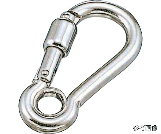 ●リングが付いていますので、絡まりを防ぎます。●環のついた外開きの構造です。●チェーン・ワイヤー・ロープ等の連結金具として、また端末の金具のジョイントに。●使用荷重（kN）：1.47●D（mm）：8●L（mm）：84●S（mm）：23●W（...