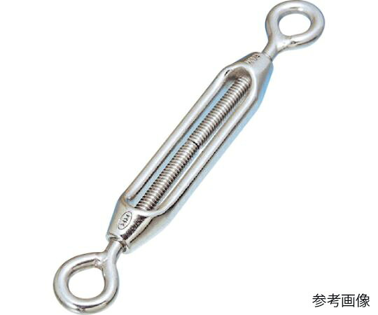 ●枠を回転させると、ゆるめたり、締めたりすることができます。●ワイヤロープの張り具合の調節に。●使用荷重（kN）：1.27●ねじ径：M-5●L（mm）：70●A（mm）：35●W（mm）：14●B（mm）：60●d（mm）：10●D（mm）...