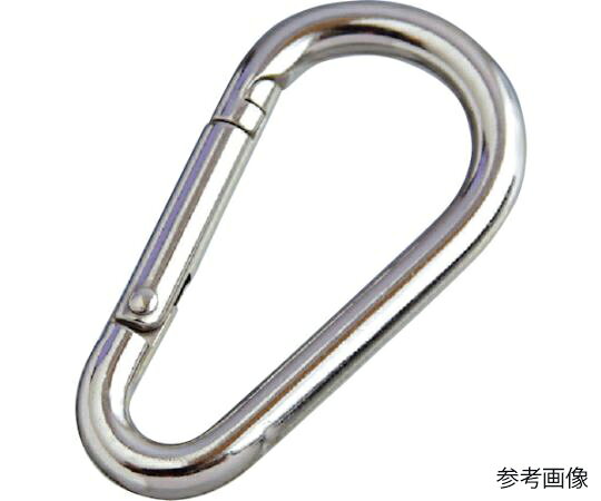 ●ワンタッチで付け外しができます。●チェーン・ワイヤ・ロープ等の連結金具として、また端末の金具のジョイントに。●使用荷重（kN）：1.18●D（mm）：8●L（mm）：81●S（mm）：12●W（mm）：41●環なし●材質／仕上：ステンレス...