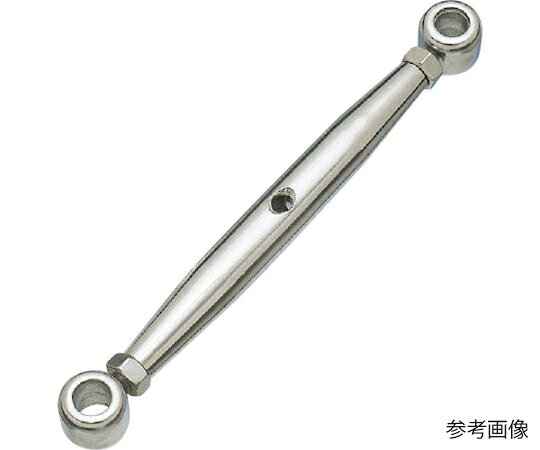 ●枠を回転させると、ゆるめたり、締めたりすることができます。●枠式とは違い、パイプタイプでネジ部分が露出していないので、より装飾的です。●ワイヤロープの張り具合の調節に。●ねじ径：W-1／4●L（mm）：100●A（mm）：50●W（mm）...
