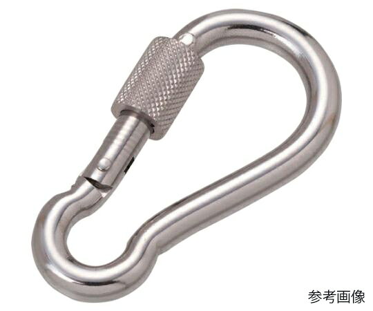●環付きは不用意にフックが開くことがなく、より安心です。●チェーン・ワイヤ・ロープ等の連結金具として、また端末の金具のジョイントに。●使用荷重（kN）：0.98●D（mm）：6●L（mm）：61●S（mm）：6.5●W（mm）：31.5●d...