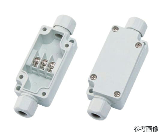 ●ケーブルグランドと端子台が一体構造の端子ボックスです。●産業設備・工作機械の電力ケーブル接続端子箱、モーターの中継、センサーの中継に適しています。●機械油の付着する工作機械や自動化設備のセンサー・モーター・電力の中継に。●色：ライトグレー...