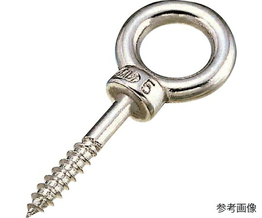●直接木製の壁面などにねじ込めます。●木製の壁面・床・柱などに設置し、チェーン・ワイヤ・ロープの端末金具として。●使用荷重（kN）：0.15●D（mm）：3.5●L（mm）：8.5●H（mm）：16●B（mm）：20●E（mm）：2.8●A...