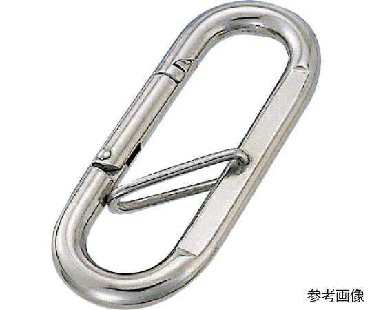 ●ハズレ止め付で絡まりを防ぎます。●チェーン・ワイヤ・ロープ等の連結金具として、また端末の金具のジョイントに。●使用荷重（kN）：0.59●D（mm）：5●L（mm）：57●S（mm）：10●W（mm）：16●ハズレ止め付●材質／仕上：ステ...