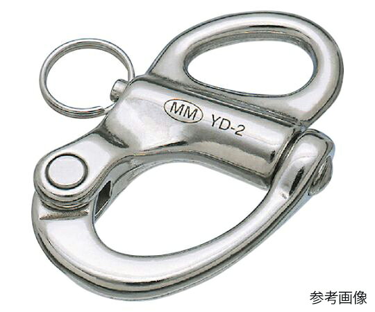 ●リングを引くとピンが外れます。●チェーン・ワイヤ・ロープ等の連結金具として、また端末の金具のジョイントに。●B（mm）：9●D（mm）：2.7●L（mm）：32●d（mm）：7●使用荷重（kN）：0.49●W（m）：20●材質／仕上：ステ...