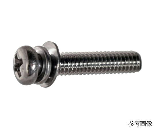 ●ナベ小ねじに座金を組み込んでいます。●座金組込式の為、作業効率が向上します。●ヘキサゴンパック入りです。●寸法（mm）d：M4●寸法（mm）L：8●強度区分：A2-50相当●適合ドライバー：プラスNo.2●頭部径（mm）：7.0●頭部厚さ...