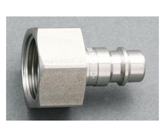 商品名:エスコ G 3/8" 雌ねじプラグ(ステンレス製) 1個 EA140GS-103●シングルシャットオフバルブ。●最高使用圧力：3.5MPa●材質：ステンレス●全長：32mm●ねじサイズ：G3/8"●オーリング（FKM）●衛生が要求さ...