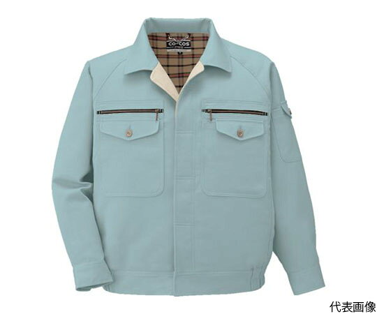 商品名:CO-COS ブルゾンP-7792　6　ブルー　EL 1枚 P-7792-6-EL●ストレッチ素材使用商品です。●サイズ：EL●原産国：ベトナム●コード番号：854-5328