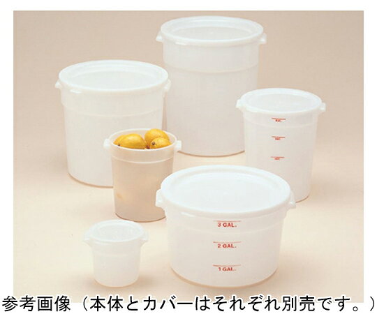 商品名:CAMBRO（キャンブロ） 丸型コンテナー・ポリ カバー （本体6、8用） 1個 RFSC6(本体6・8用)●※寸法・容量・重量・形様・強度・仕上り等は多少の変化がある場合があります。●本体6、8用●カラー：白●材質：ポリエチレン●...