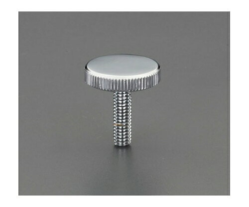 商品名:エスコ M8x25mm/φ30mm ローレットノブ(雄ねじ/スチール製) 1個 EA948BB-91●サイズ：ねじ：M8×25D：30mmA：6mm●スチール製●1個入り●コード番号：EA948BB-91