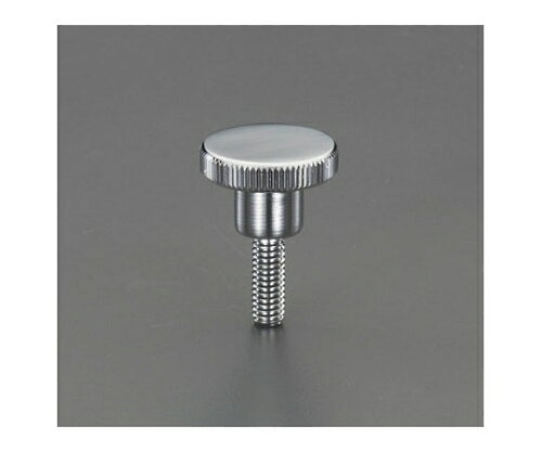 商品名:エスコ M4x10mm/φ16mm ローレットノブ(雄ねじ/スチール製) 1個 EA948BB-2A●サイズ：ねじ：M4×10D：16mmH：9.5mmd：8mm●スチール製(クロムメッキ仕上げ)●1個入り●コード番号：EA948B...