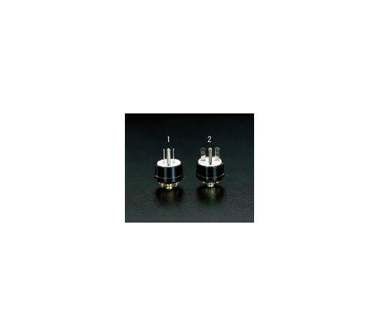 商品名:エスコ AC250V/15A プラグ(接地2P) 1個 EA940BB-2●適用電線：0.75mm2〜2mm2●サイズ：φ36×51mm●定格容量：15A125V、●プラグ：接地2P●RoHS対応品