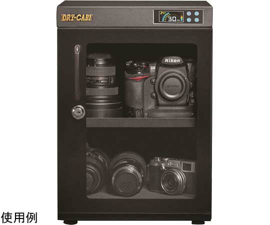 商品名:トーリ・ハン ドライ・キャビ W320×D320×H460（足含む）mm 1台 PD-40●マイコン制御による超エコ設計の高性能ペルチェ式除湿ユニットを搭載●湿度設定機能付きデジタル湿度計を採用（電池不要）●庫内にLEDライトを搭載...