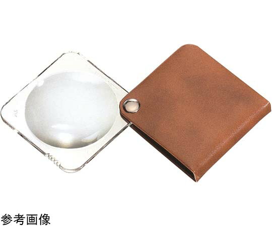 商品名:エッシェンバッハ ハンディルーペ 3.5× 60mm径 角 ライトブラウン 1個 1752860●携帯用ルーペ。独自開発PXM光学樹脂レンズなので、明るくはっきりとした拡大像が得られます。レンズがケースに収納されるので、傷がつきにく...
