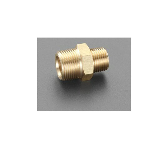 商品名:エスコ R 3/4"xR 3/4" ニップル 1個 EA141AV-361●材質：真鍮●ねじ径：R（PT）3/4”×R（PT）3/4”●コード品番：EA141AV-361